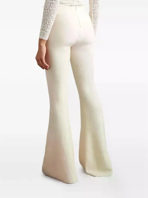 Gabriela Hearst Ayala Flared Trousers - Neutrals