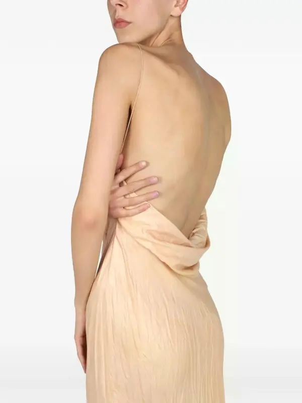 Philosophy Di Lorenzo Serafini Sleeveless Midi Dress - Orange
