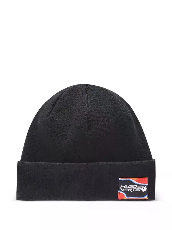 BOSS Patch Beanie - Black