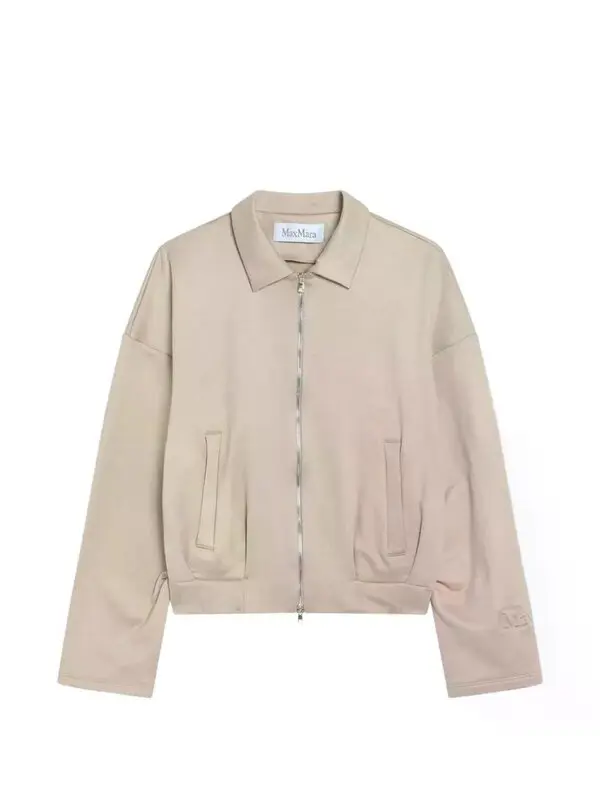 Max Mara Cropped Jacket - Neutrals