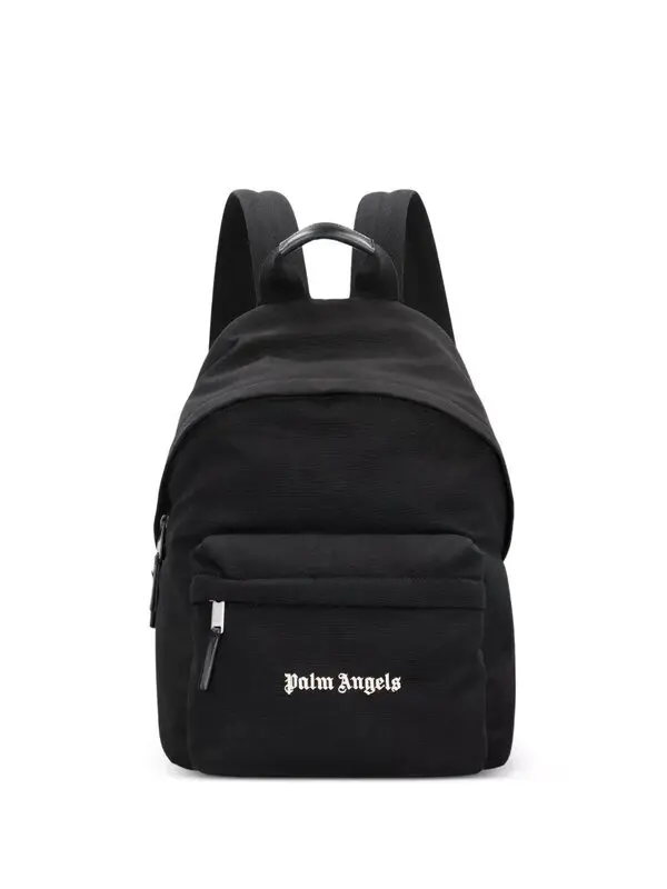 Palm Angels Logo Backpack - Black