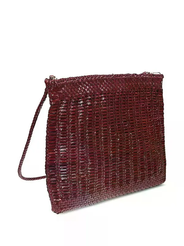 VIPERA Woven-leather Shoulder Bag