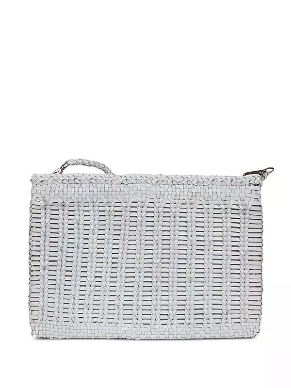 VIPERA Saba Woven Shoulder Bag - White