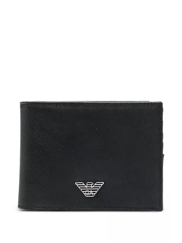Emporio Armani Bi-fold Wallet - Black
