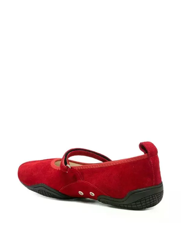 NICOLE SALDANA Sophie 2 Ballet Flats - Red