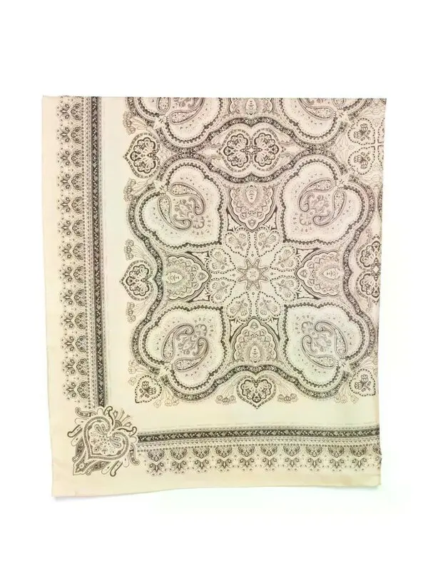 Zimmermann Paisley-print Scarf - Neutrals