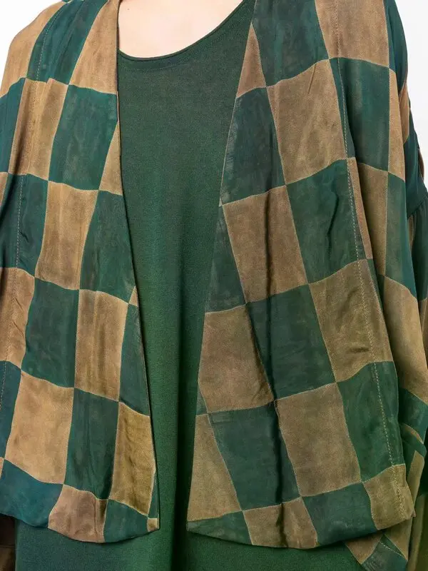 UMA WANG Klarke Cropped Jacket - Brown
