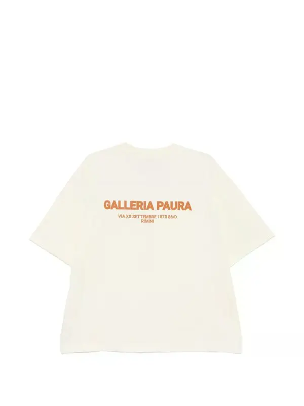 PAURA Costa Oversized T-shirt - Neutrals