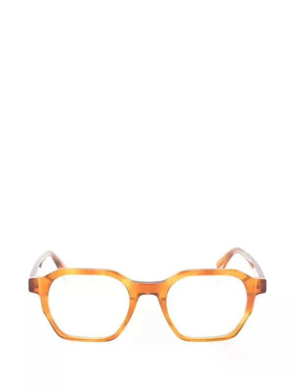 GIGI STUDIOS Roosevelt Browline-frame Glasses - Brown