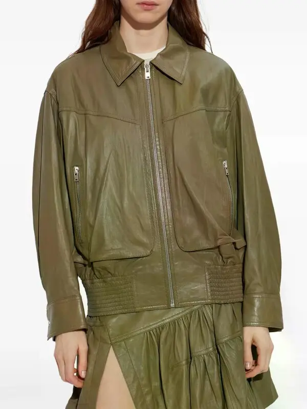 IRO PARIS Elif Leather Jacket