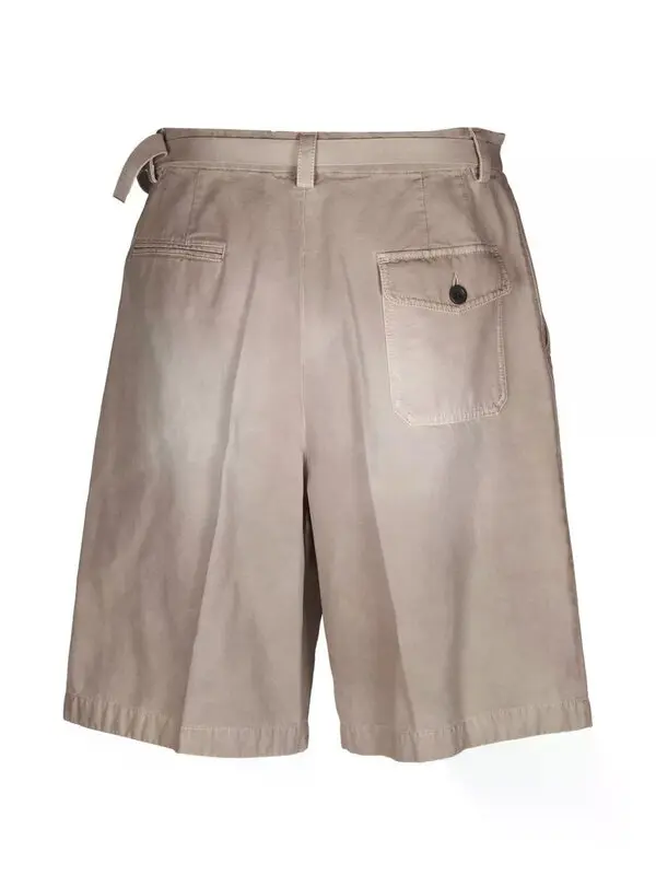 Marni Belted Shorts - Neutrals
