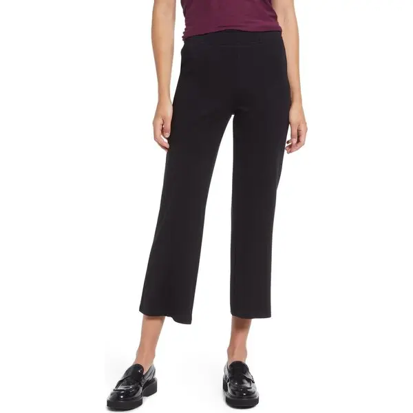 Hue Ponte Crop Flare Leggings
