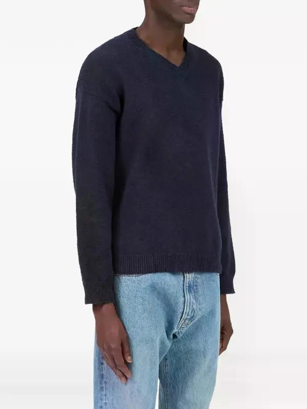 MAISON MARGIELA V-neck Stitched Sweater