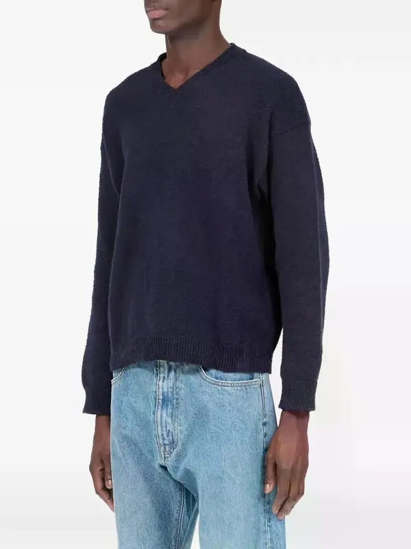 MAISON MARGIELA V-neck Stitched Sweater