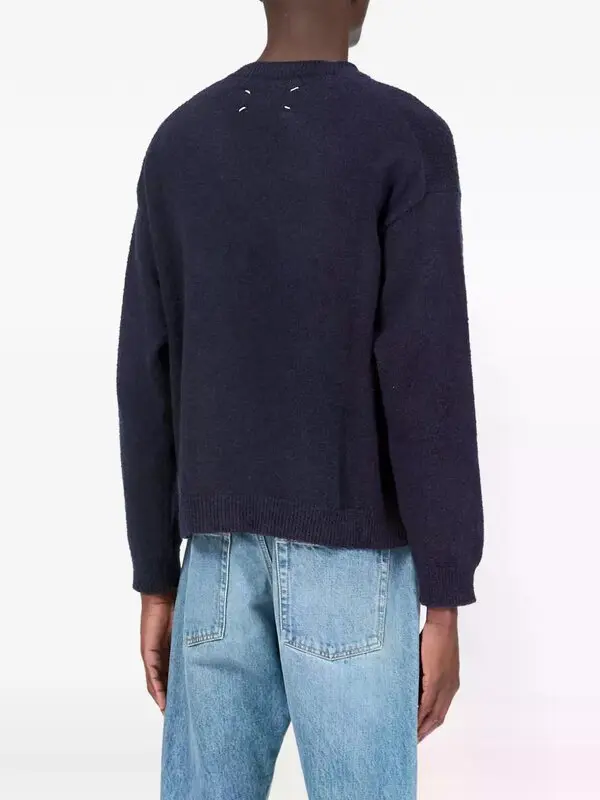 MAISON MARGIELA V-neck Stitched Sweater