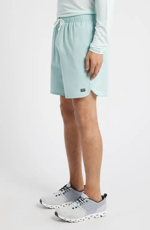 FREE FLY Reverb Water Resistant Hybrid Performance Shorts - Ocean Mist