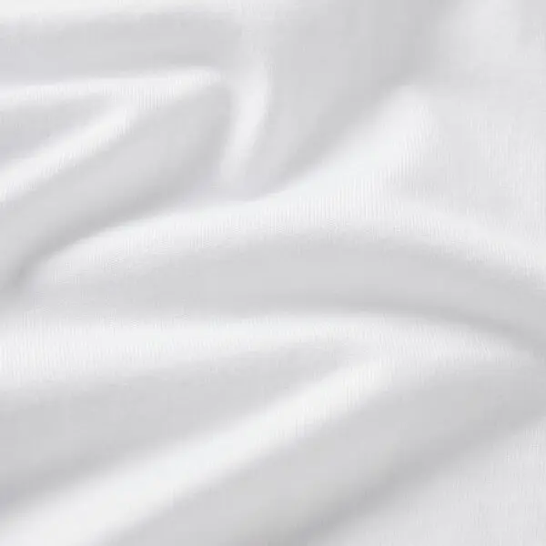 SKIMS Relaxed Cropped Crewneck | White | | Heavyweight Cotton - Chalk