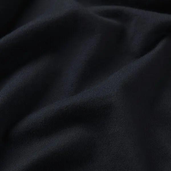 SKIMS Relaxed Cropped Crewneck | Black | | Heavyweight Cotton - Obsidian