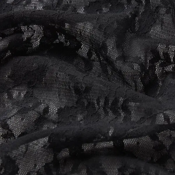 SKIMS Stretch Lace Cami Top - Soot