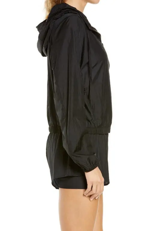Alo Yoga Lightweight Hooded Zip Jacket