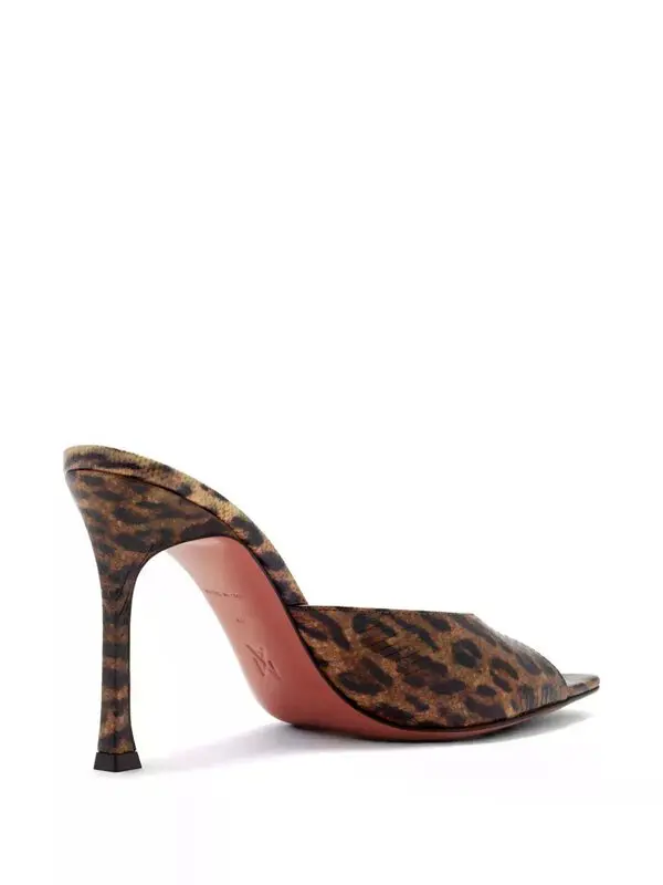 Amina Muaddi 95mm Alexa Mules - Black