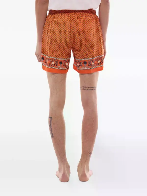 FURSAC Graphic-print Swim Shorts