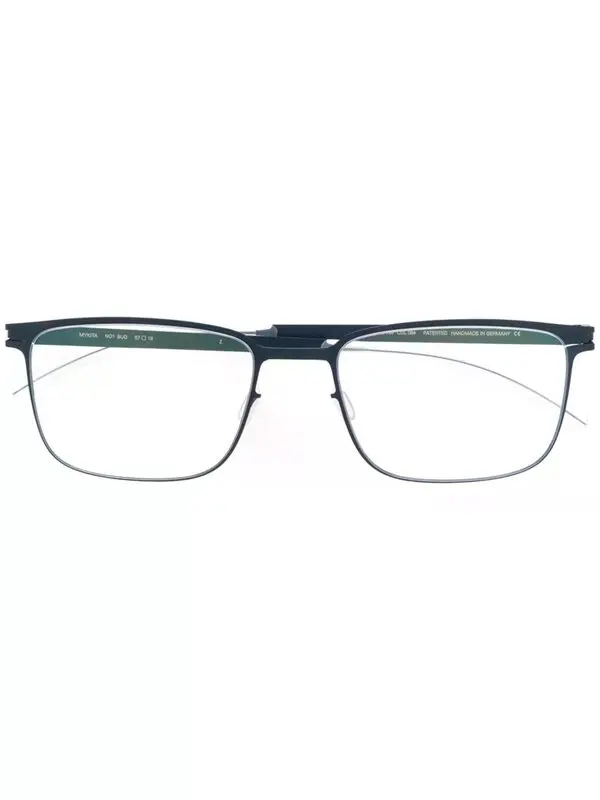 Mykita Bud Square Frame Glasses - Blue