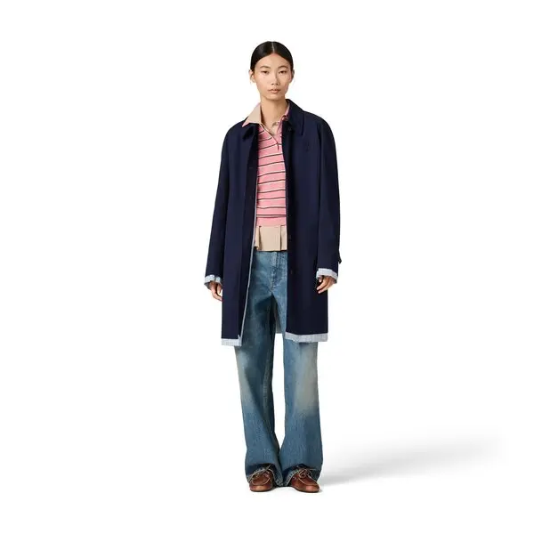 Miu Miu Cotton Knit Polo Shirt