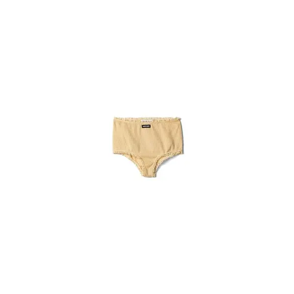 Miu Miu Garment-dyed Cotton Boy-shorts - Cream