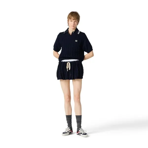 Miu Miu Cotton Miniskirt