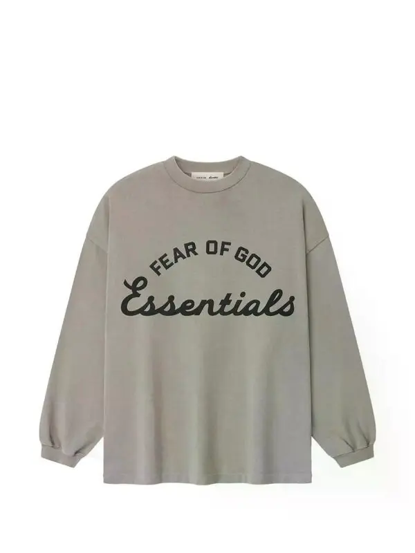 Fear Of God Faded Seal Long Sleeve T-shirt - Neutrals