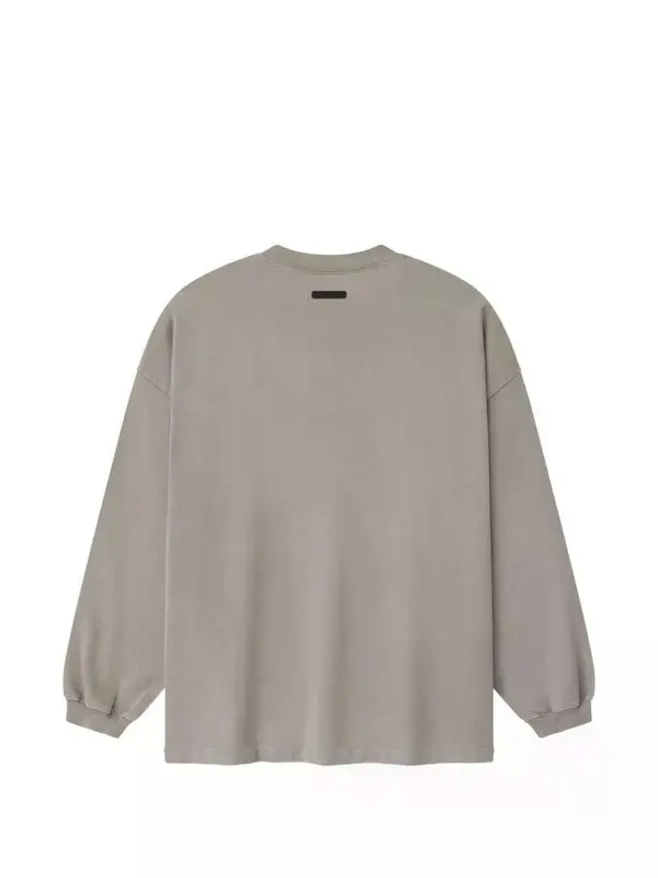 Fear Of God Faded Seal Long Sleeve T-shirt - Neutrals