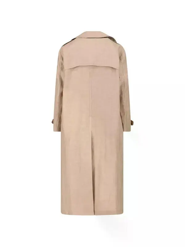 Tagliatore Bonny Double-breasted Belted Trench Coat