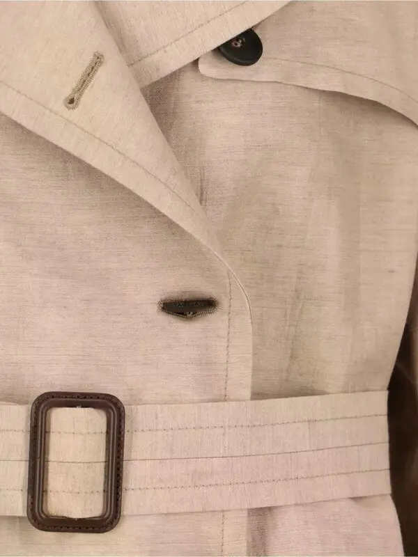 Tagliatore Bonny Double-breasted Belted Trench Coat
