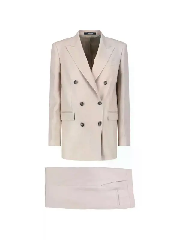 Tagliatore Jasmine Double-breasted Suit - Neutrals