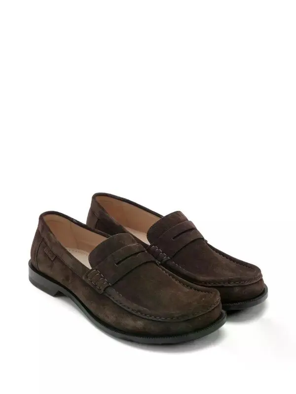Loewe Suede Loafers