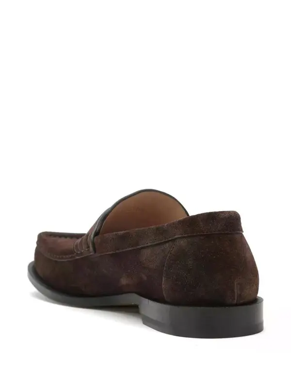 Loewe Suede Loafers