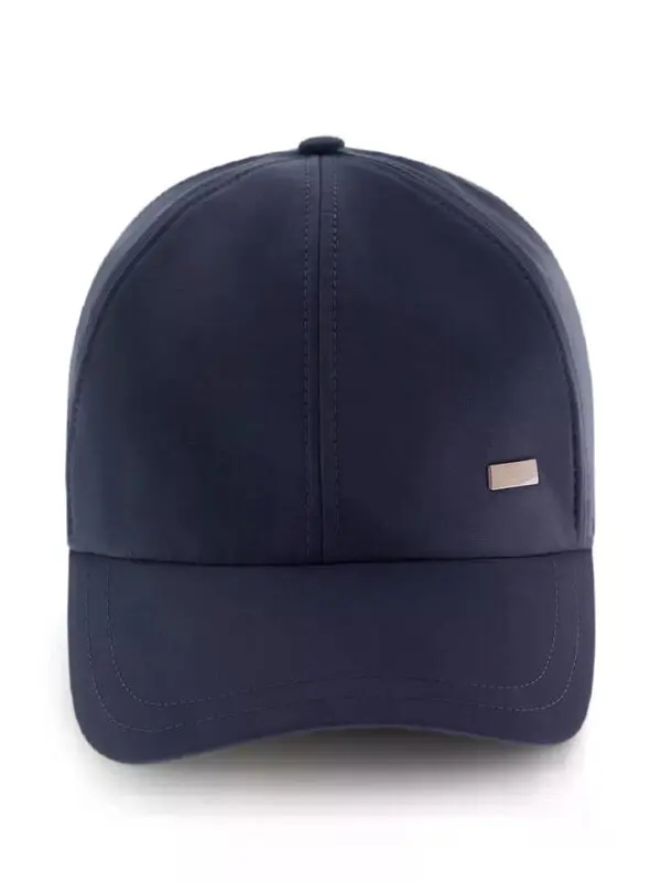 Herno Metal Logo Baseball Cap - Blue