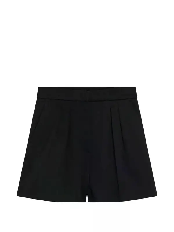 Max Mara Pleated Shorts - Black