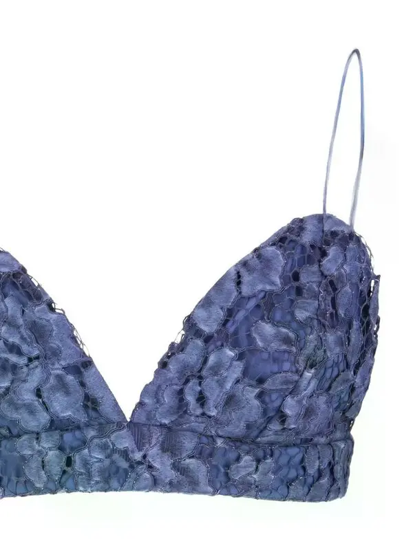 Federica Tosi Lace Crop Top