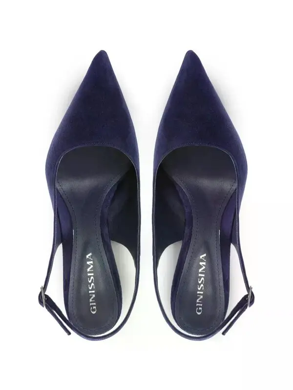 GINISSIMA Lavinia Slingback Pumps - Blue
