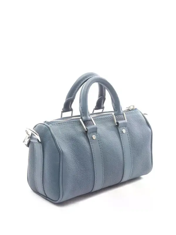 LOUIS VUITTON 2021-2026 Aerogram Keepall Xs Boston Bag - Blue
