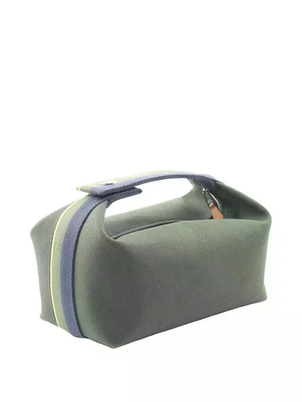 Hermès Toile Bride A Brac H Pavillon Case Vanity Bag