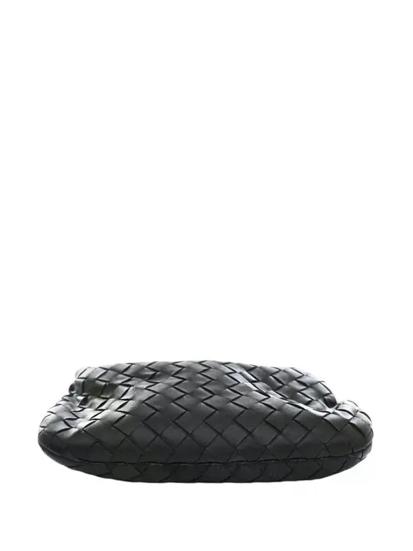 Bottega Veneta Mini Nappa Intrecciato Jodie Hobo Bag - Black