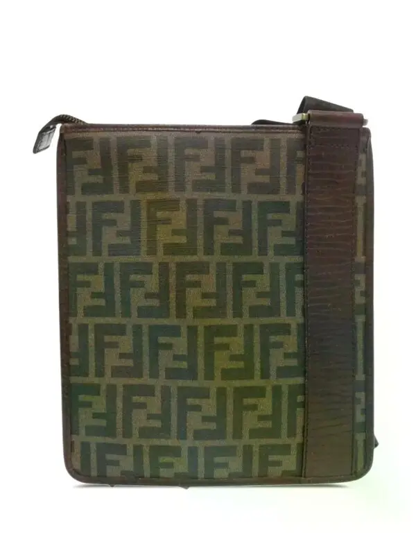 Fendi Zucca Coated Canvas Crossbody Bag