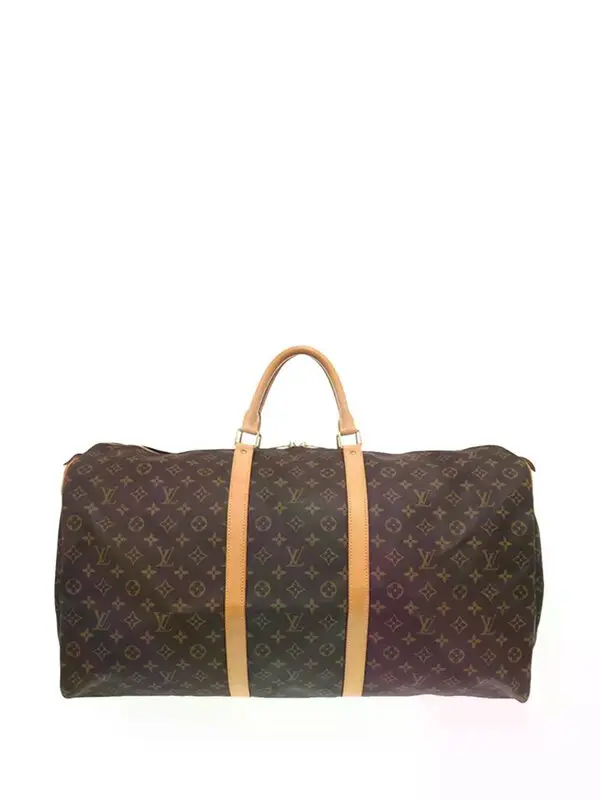 LOUIS VUITTON 2015 Monogram Keepall 60 Travel Bag