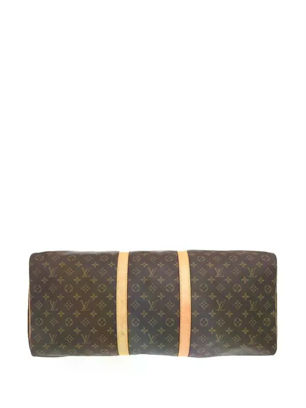 LOUIS VUITTON 2015 Monogram Keepall 60 Travel Bag
