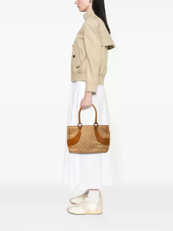Gucci Gg Canvas Tote Bag - Neutrals