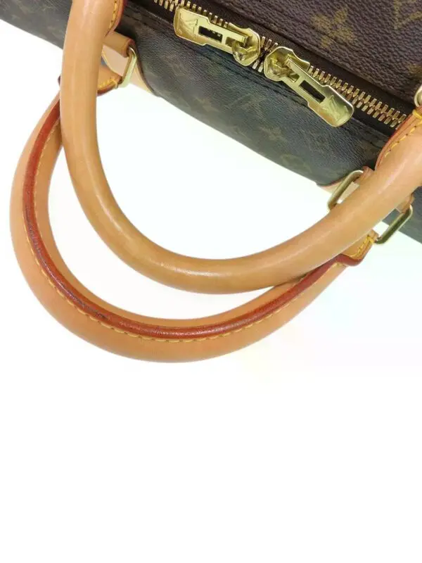 LOUIS VUITTON 2000 Monogram Keepall 60 Travel Bag - Brown