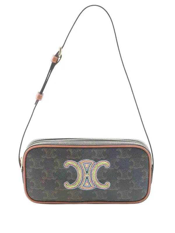 Celine 2010-2026 Mini Triomphe Camera Bag - Brown